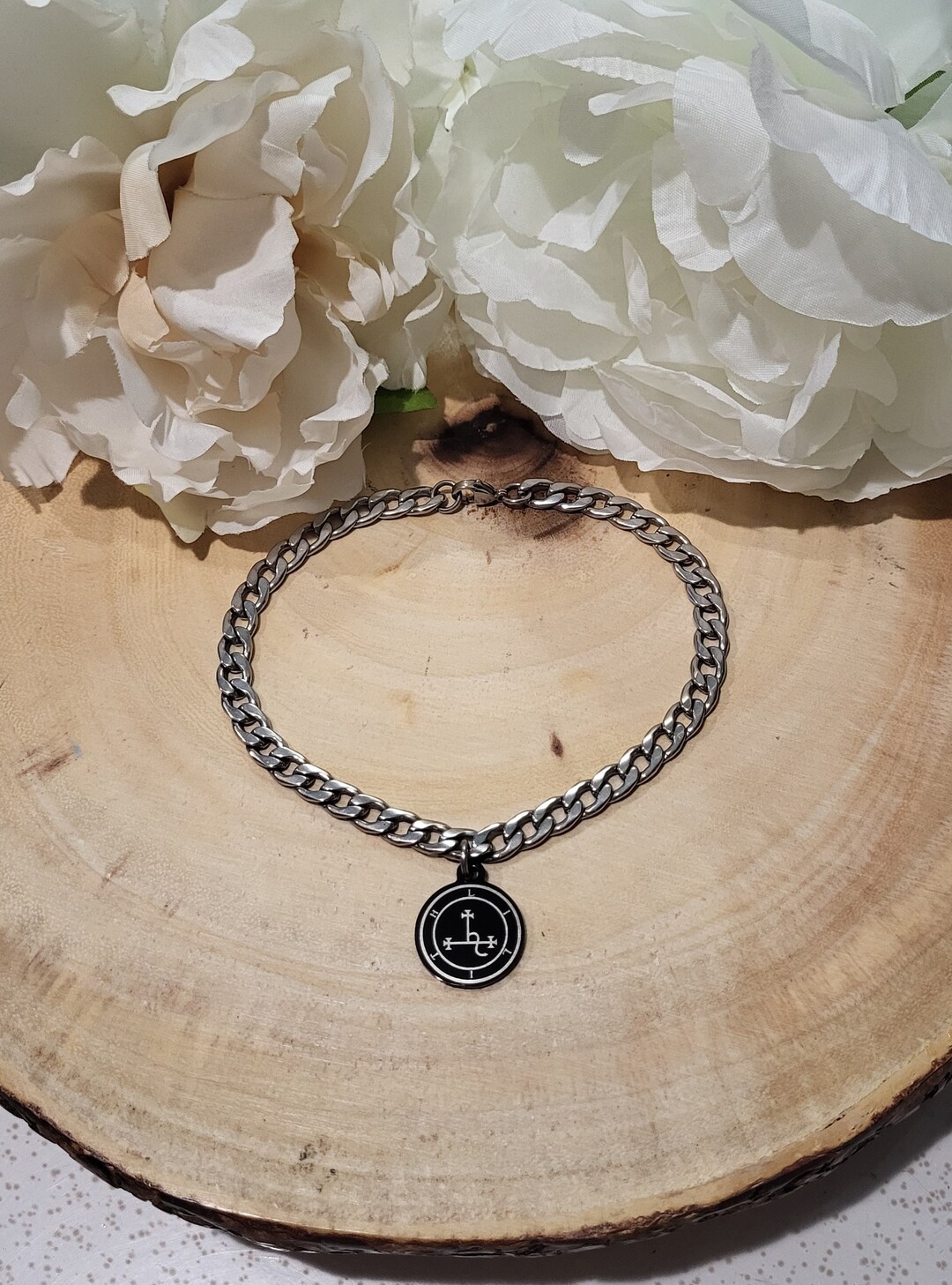 Lilith Stainless Steel Ankle Bracelet-witchy Anklet,witchy Jewelry ...