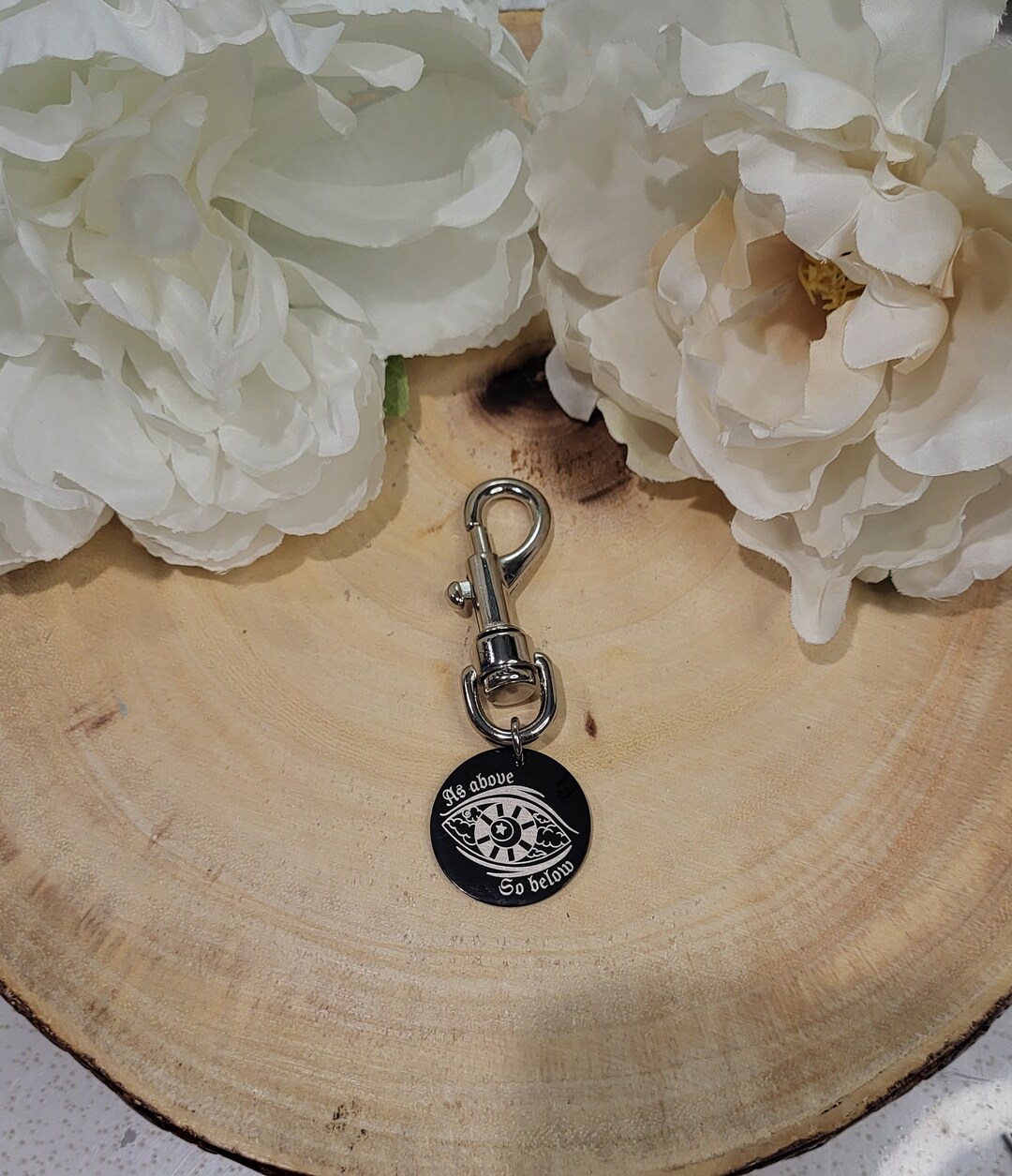 As Above so Below Keychain-boho Accessories,boho Keychain,witchy ...
