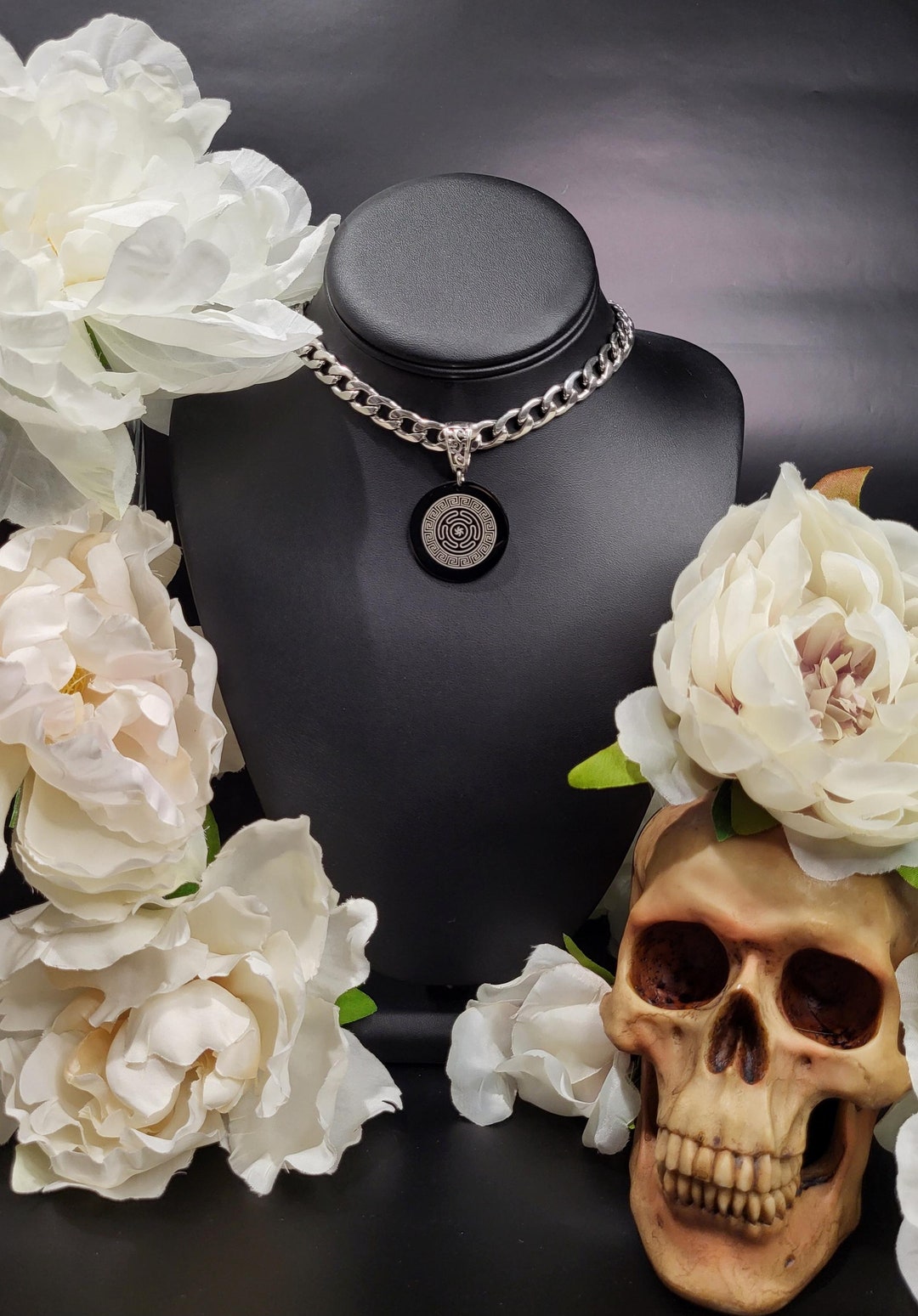Hecate Stainless Steel Ultimate Choker Charm Necklace-hecate Jewelry ...