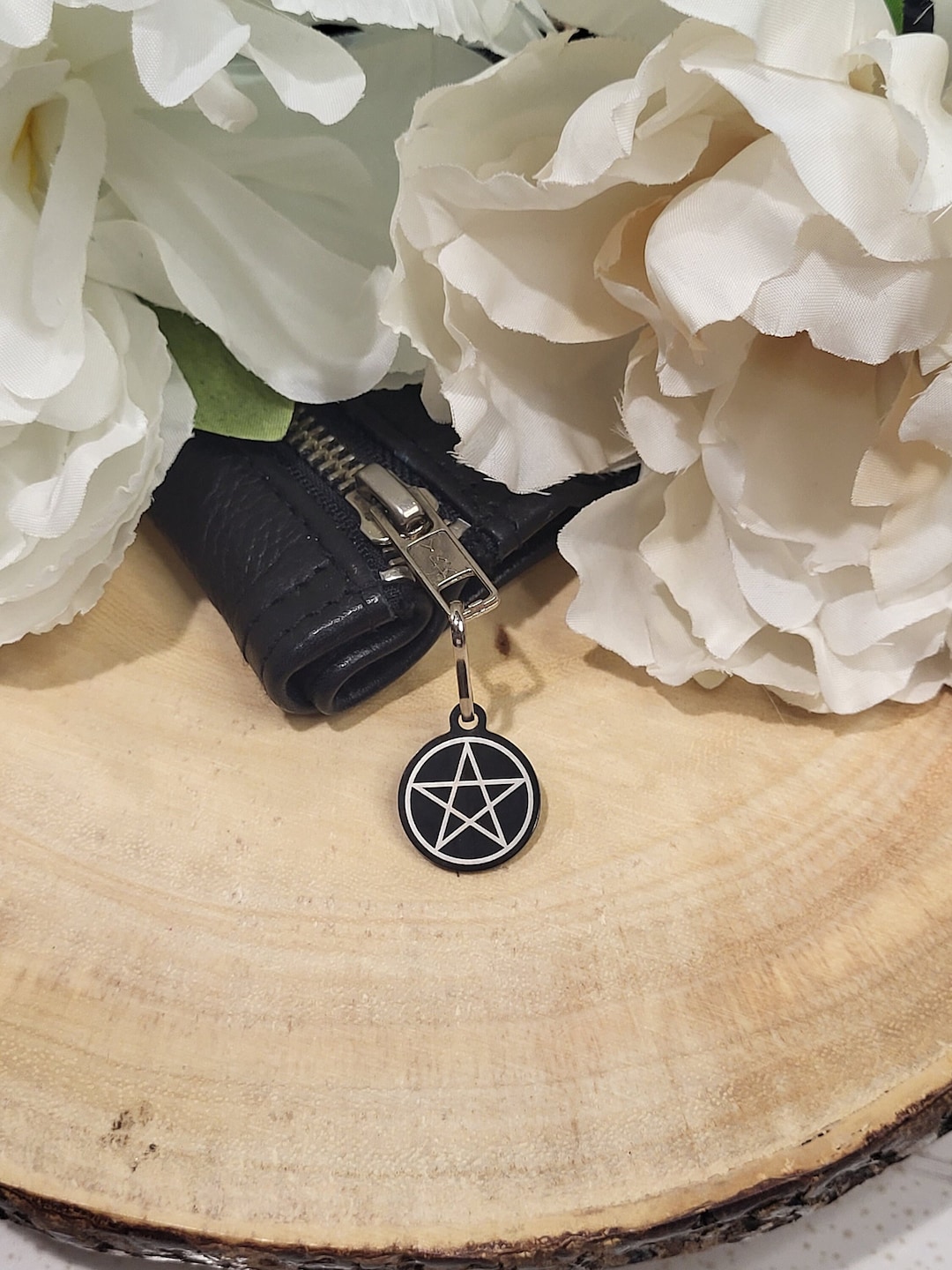 Pentagram Zipper Charm-witchy Charms-halloween Charm-witchy Accessories ...