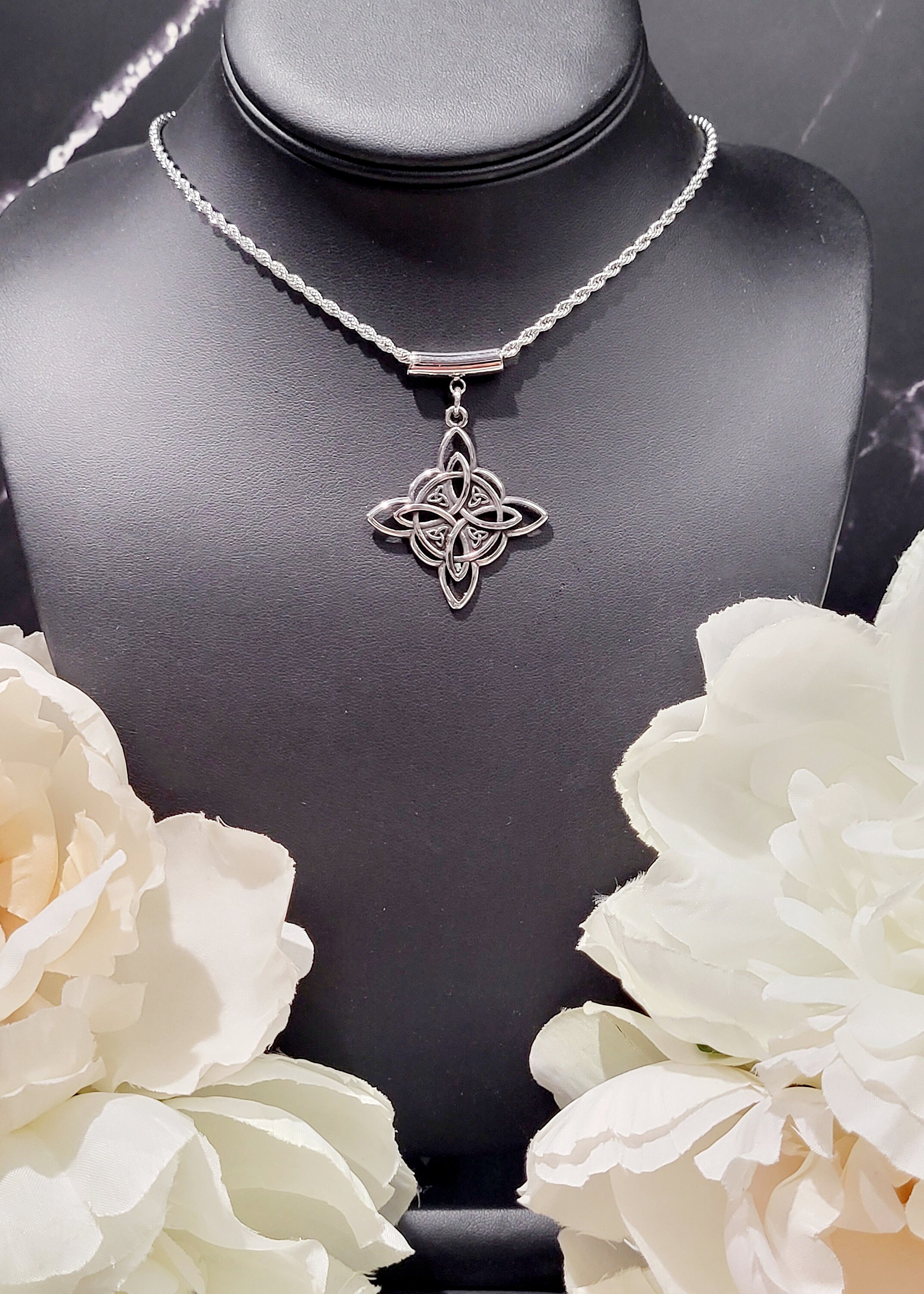 Witches Knot Pagan Occult Stainless Steel,witchy Jewlery,stainless ...