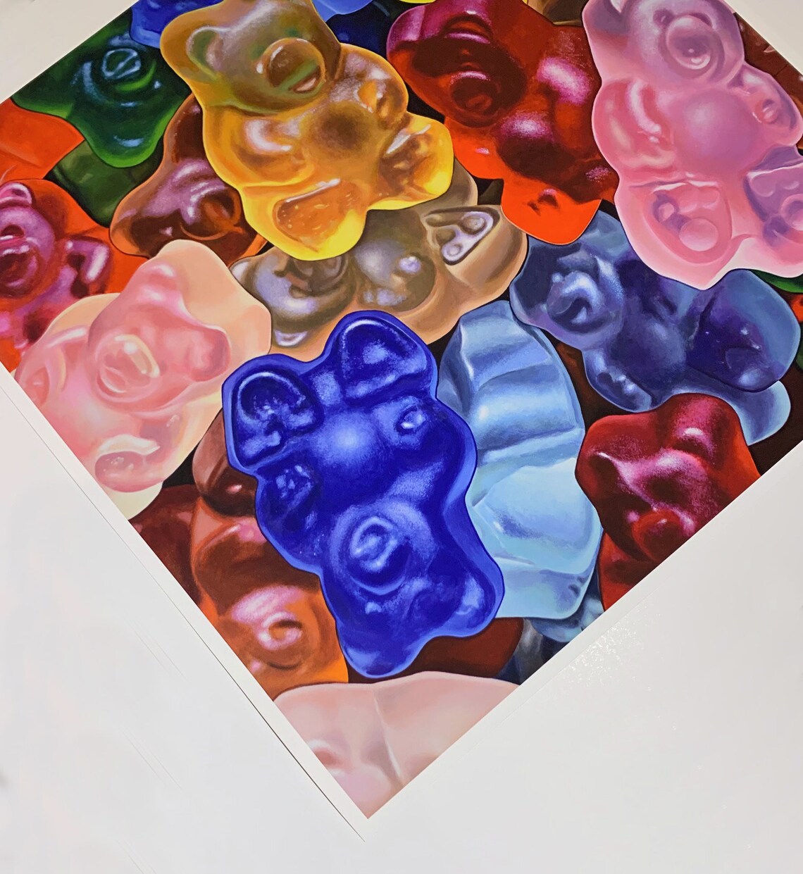 Gummy Bears Wall Art Limited Edition Giclée Print of Original Acrylic ...