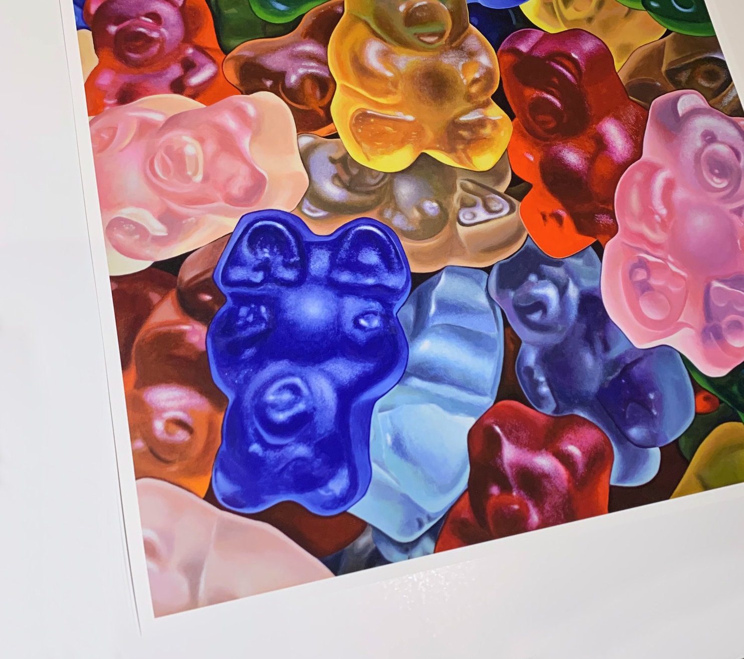 Gummy Bears Wall Art Limited Edition Giclée Print of Original Acrylic ...
