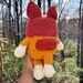 Crochet Red Heeler Plushie - Bingo From Bluey - Etsy