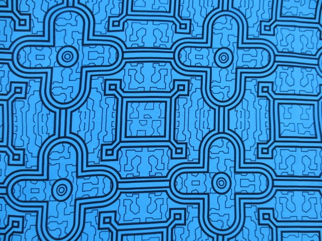 Peruvian Amazonian Shipibo Ikaro Ayahuasca Fabric | Etsy UK