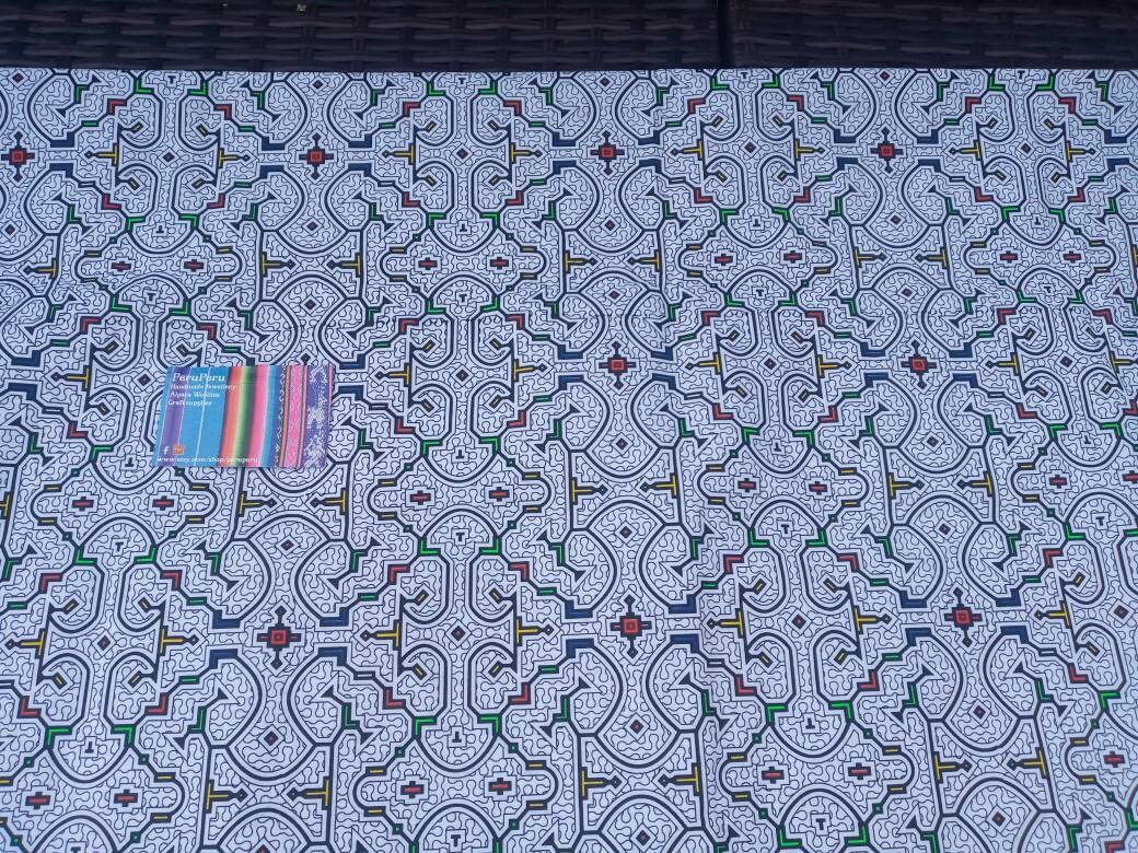 1metre Peruvian Amazonian Shipibo Ikaro Ayahuasca Fabric | Etsy