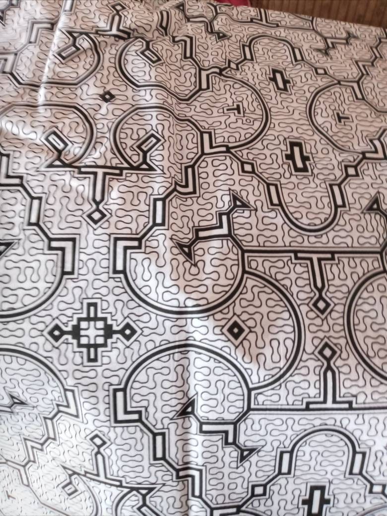 1metre Peruvian Amazonian Shipibo Ikaro Ayahuasca Fabric | Etsy