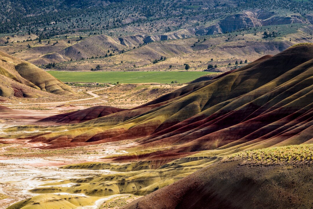 Painted Hills Photo, Oregon Landscape Photography, Wall Decor, John Day ...