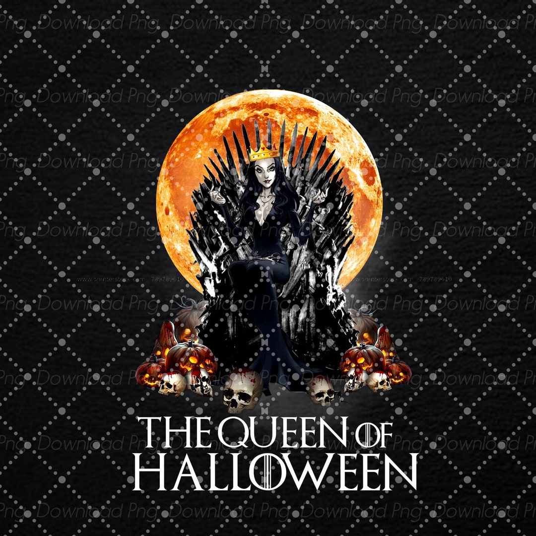 Morticia Addams the Addams Family Halloween Queens Png, Horror Queen ...