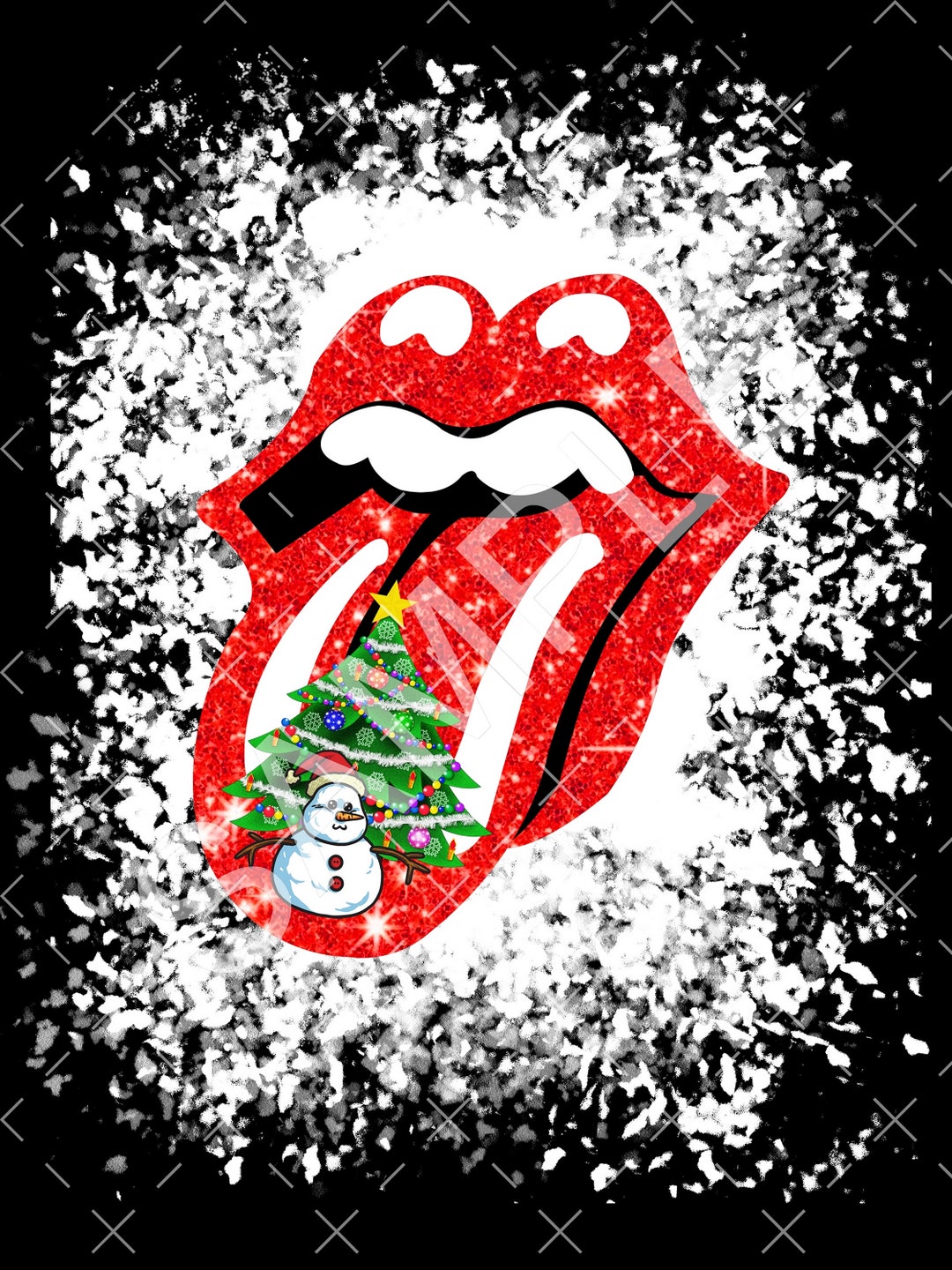 Merry Christmas Lips Png Sublimation Design, Hand Drawn Lips Png ...