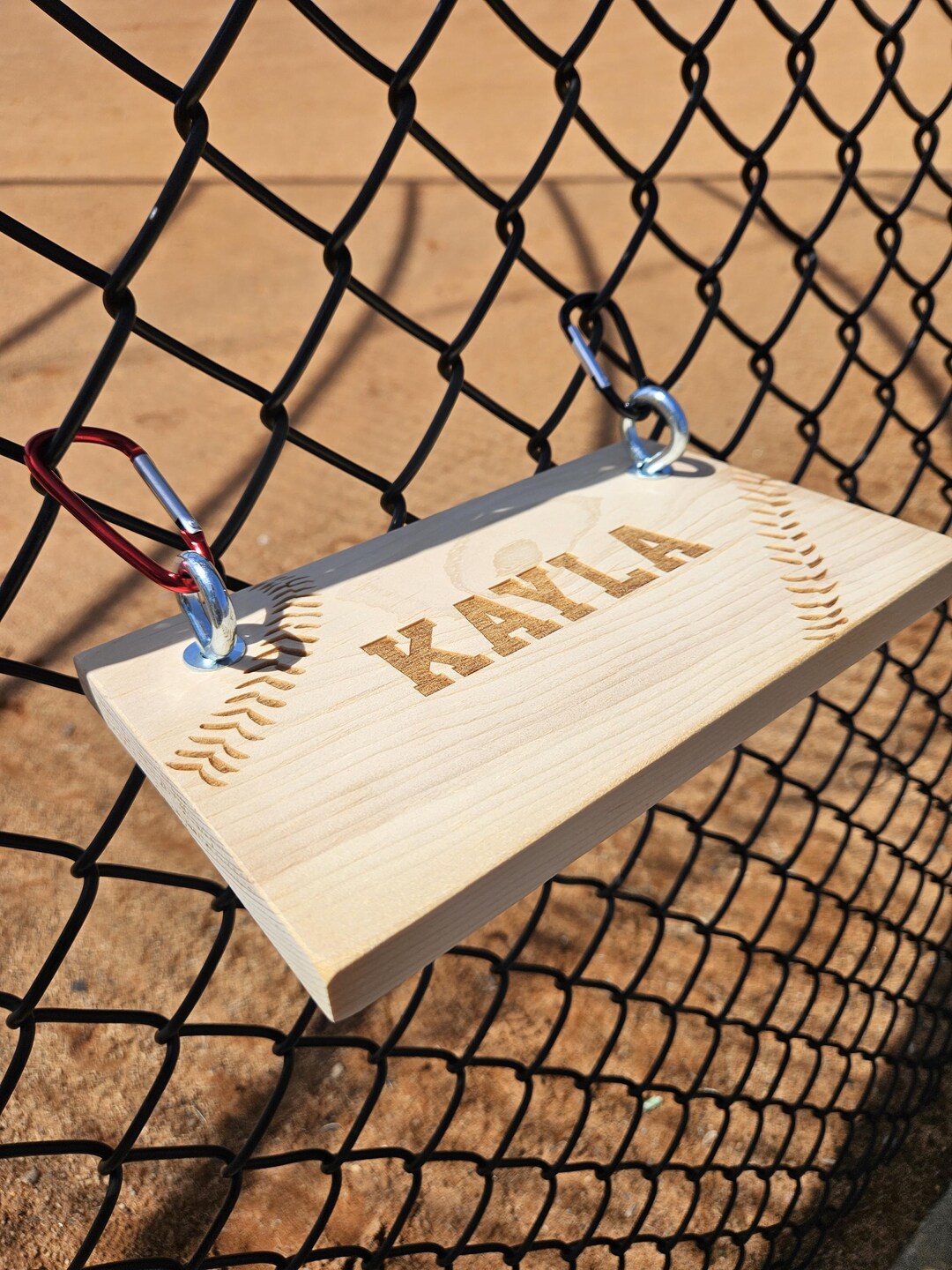Baseball Softball Fence Foot Rest - Baseball Mom - Personalized ...