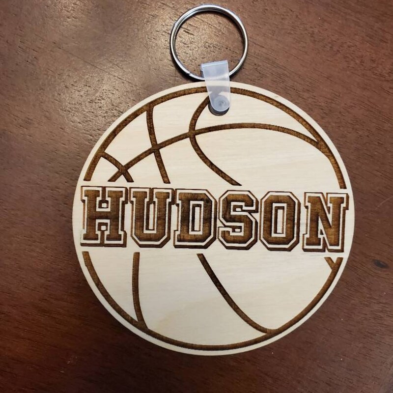 Basketball Keychain - Etsy