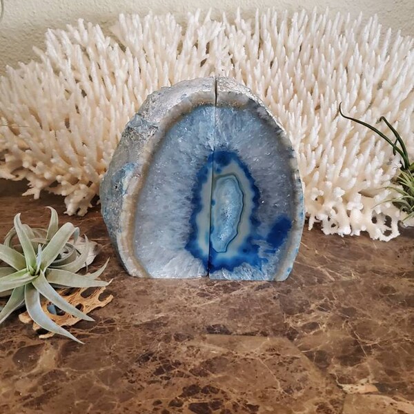 Agate Bookends - Etsy