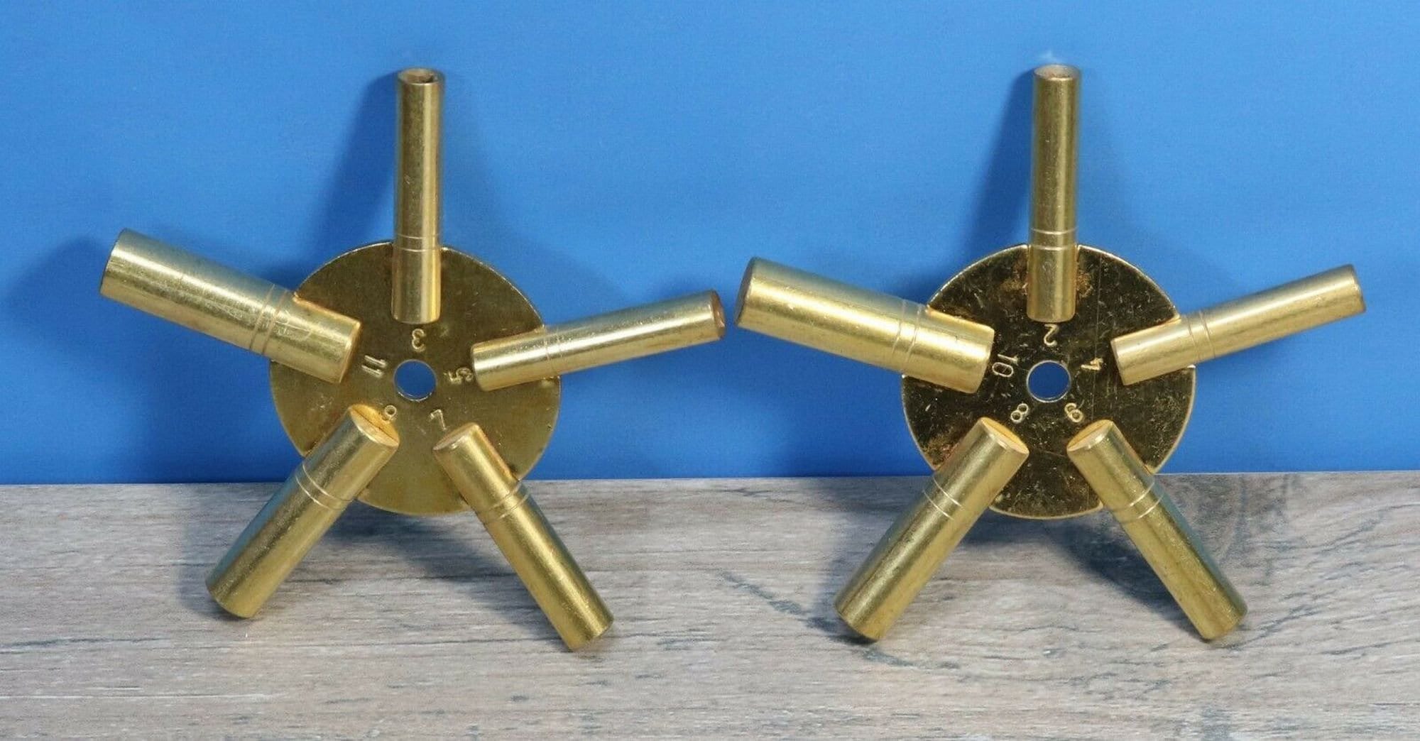 Universal 5-in-1 Clock Winding Key Winder Set of 2 Even and | Etsy