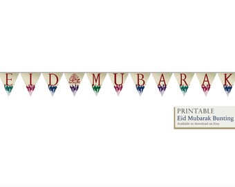 Eid Mubarak Printable Download file | Etsy