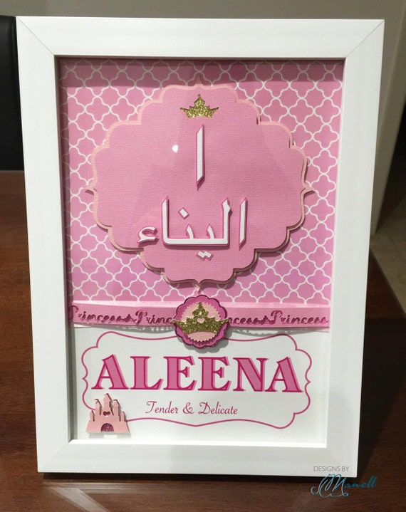 Personalised Children's Name Frames | Etsy