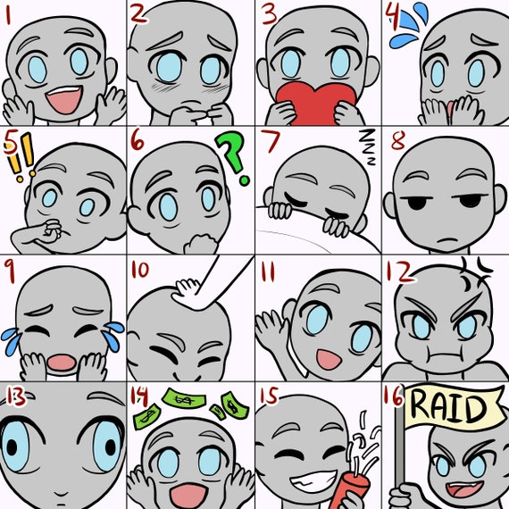 Emotes personnalisées emotes Twitch personnalisées pour votre - Etsy France