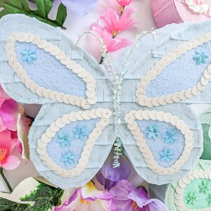 Pastel Butterfly Mini Pinata | Sequin Fairy Party Favor - Etsy