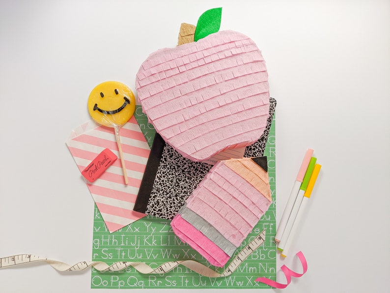 School Pencil Mini Pinata First Day of School Gift Back to - Etsy