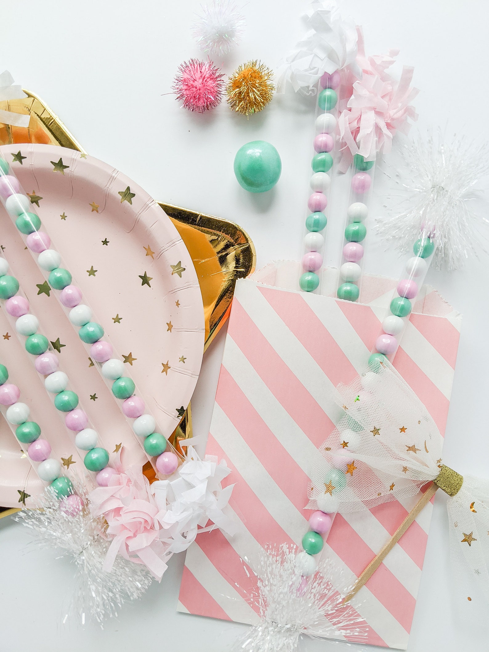 Pastel Pink Mint Green White Candy Wands SET of 6 Pink - Etsy Pastel Pink Mint Green White Candy Wands SET of 6 Pink - Etsy