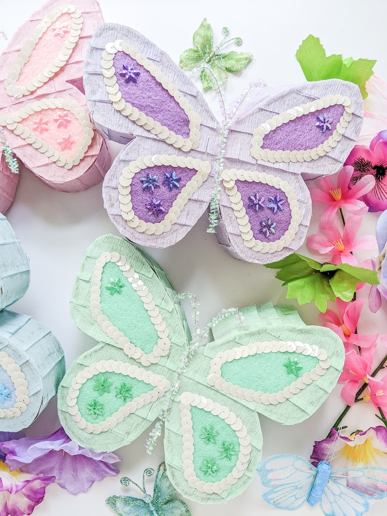 Pastel Butterfly Mini Pinata ONE Pinata Butterfly Pinata - Etsy