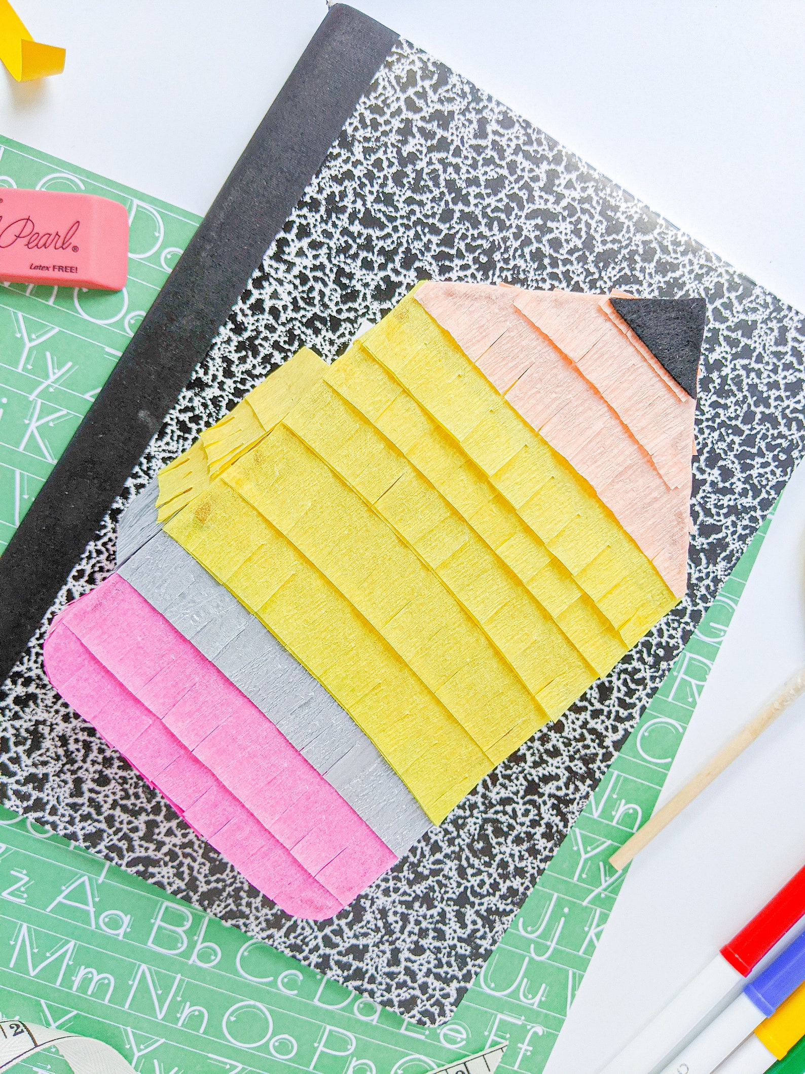 Yellow Pencil Mini Pinata First Day of School Gift Back to | Etsy