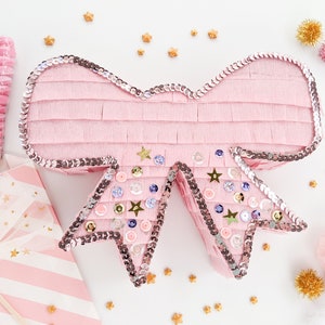 Lavender Purple Girly Bow Pinata Gift:| ONE Pinata | Girly Party ...