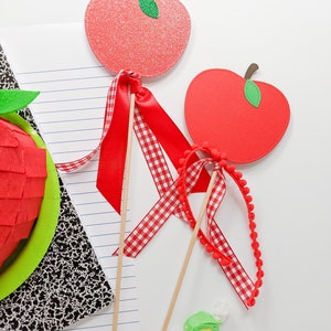 Apple Wand in Red, Pink or Green | Back to School Photo Prop, 1st Day ...