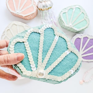 Pastel Seashell Mini Pinata | Mermaid Party Favor, Mermaid Decor, Under ...