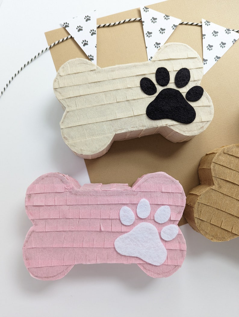 Dog Bone Pinata | Puppy Party Decorations, Reusable Decor - Etsy