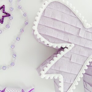 Lavender Purple Girly Bow Pinata Gift:| ONE Pinata | Girly Party ...