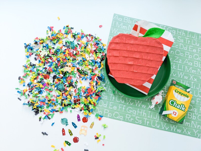 Back to School Confetti First Day of School Party Confetti - Etsy