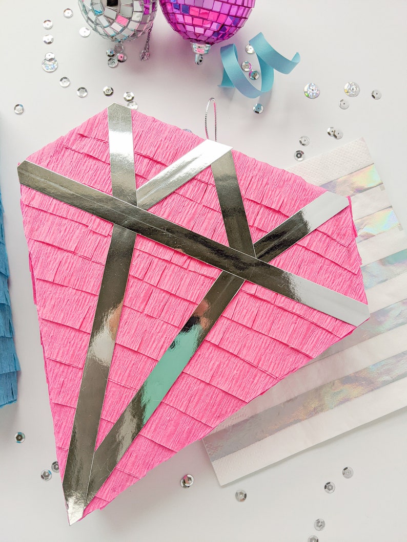 Diamond Gem Mini Pinata | Bridal Shower, Bachelorette Decor - Etsy