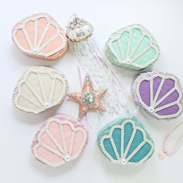 Mermaid Seashell Party Decor - Etsy