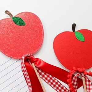 Apple Wand in Red, Pink or Green | Back to School Photo Prop, 1st Day ...