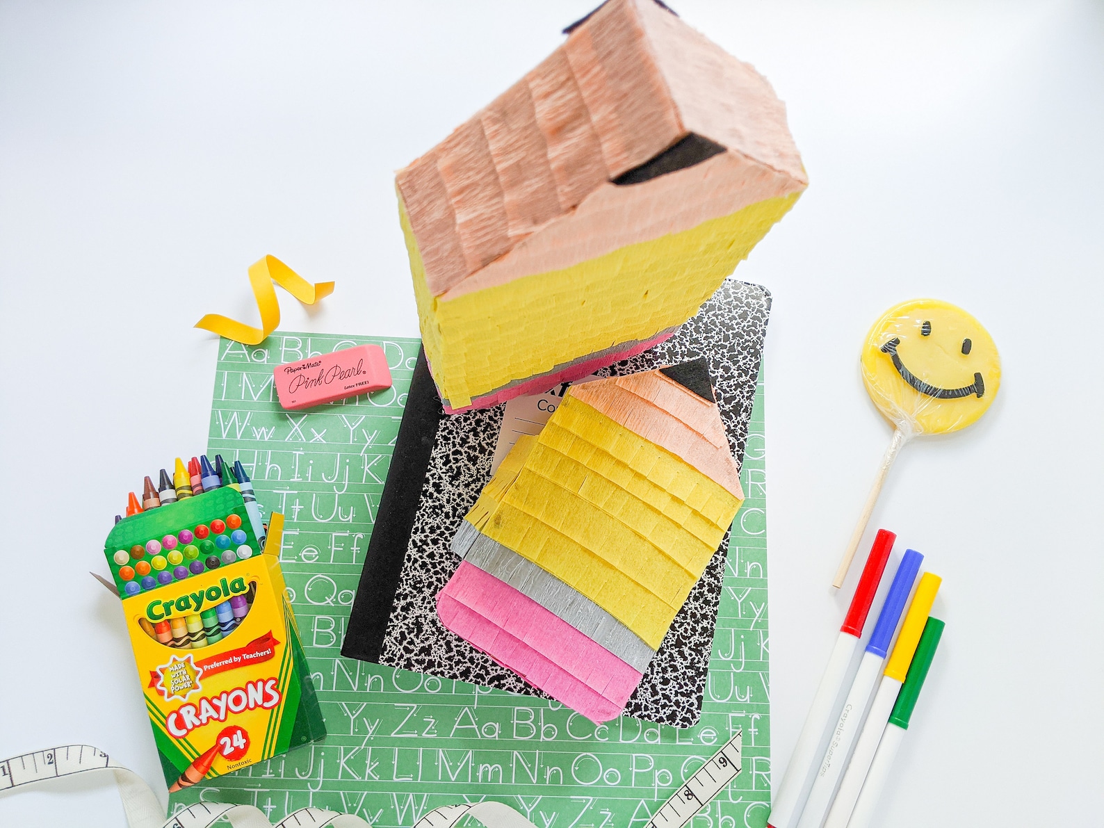 Yellow Pencil Mini Pinata First Day of School Gift Back to | Etsy