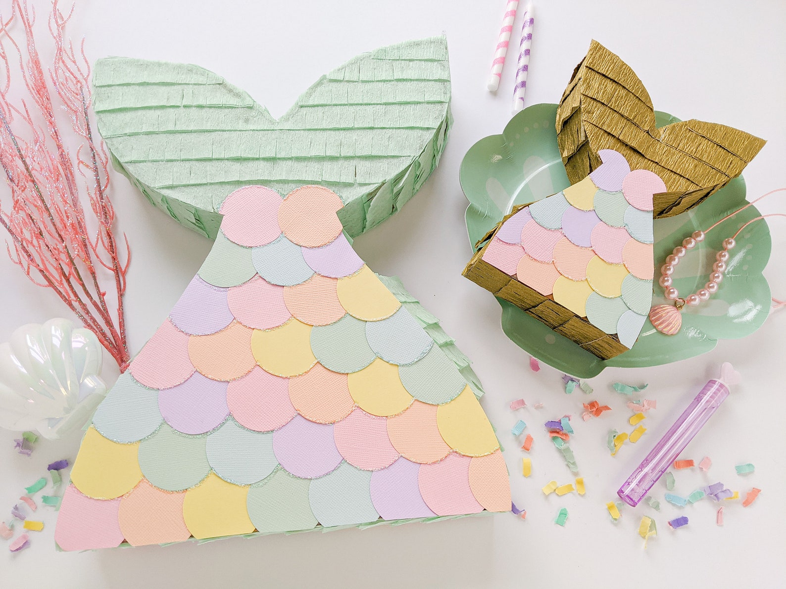 Starfish Mini Pinata Under the Sea Party, Mermaid Party Favor, Nautical ...