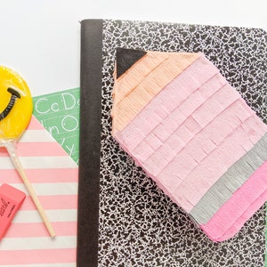 Pink Pencil Mini Pinata | First Day of School Gift, Back to School ...