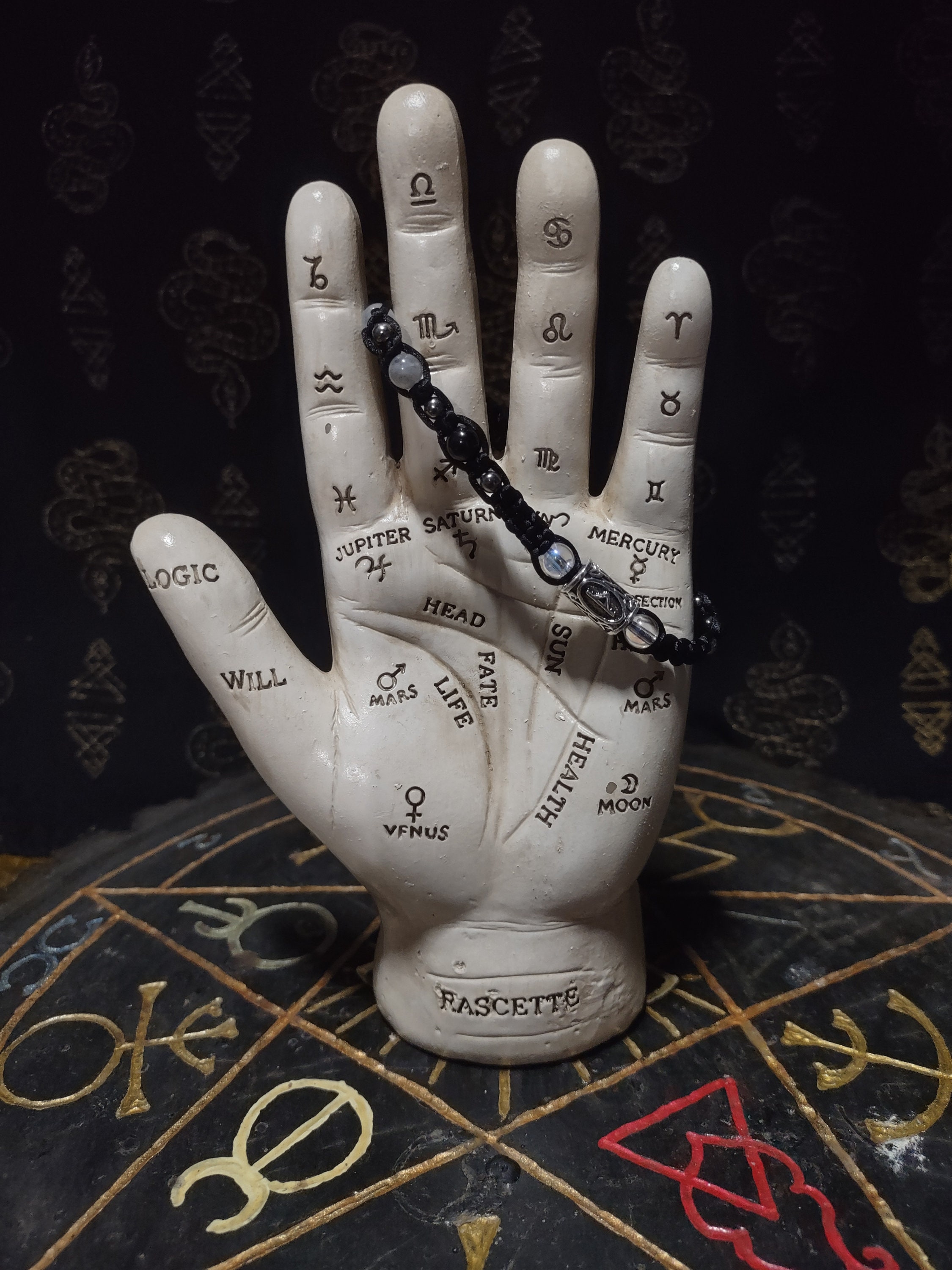 Protection (against Curses) Charmed Bracelet - Etsy