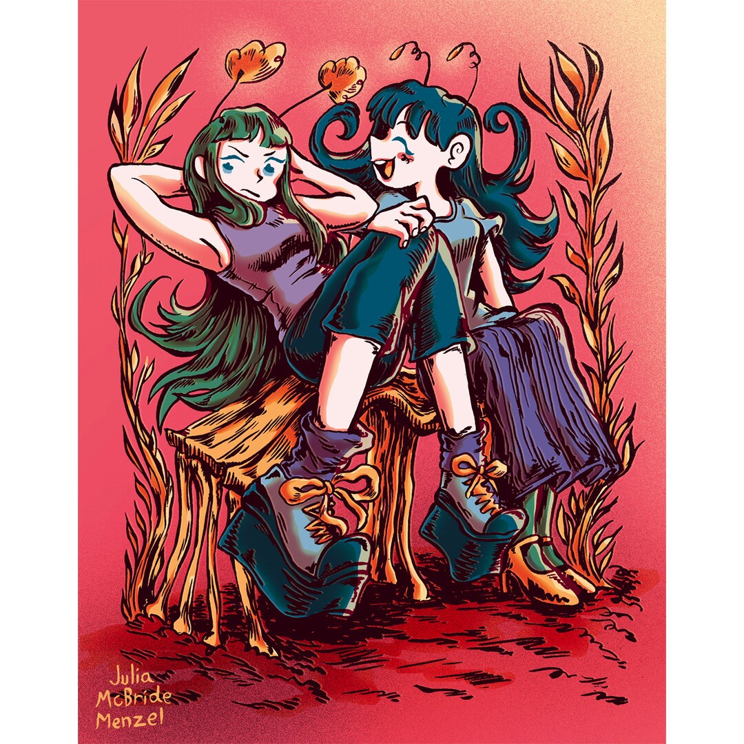 Alien Bench 8x10 Print - Etsy