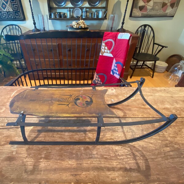 Antique Sled - Etsy