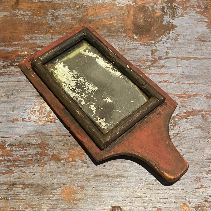 Primitive Mirror - Etsy
