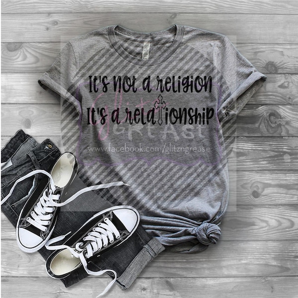 Jesus Its Not a Religion - Etsy