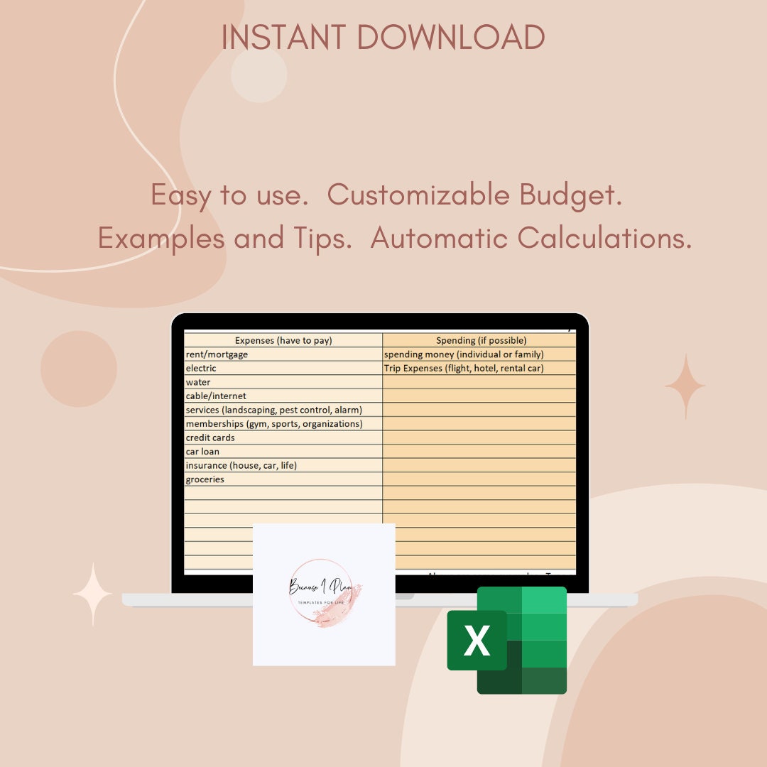 Flexible Bi-weekly Paycheck Budget | Excel Budget | Finance Template - Etsy