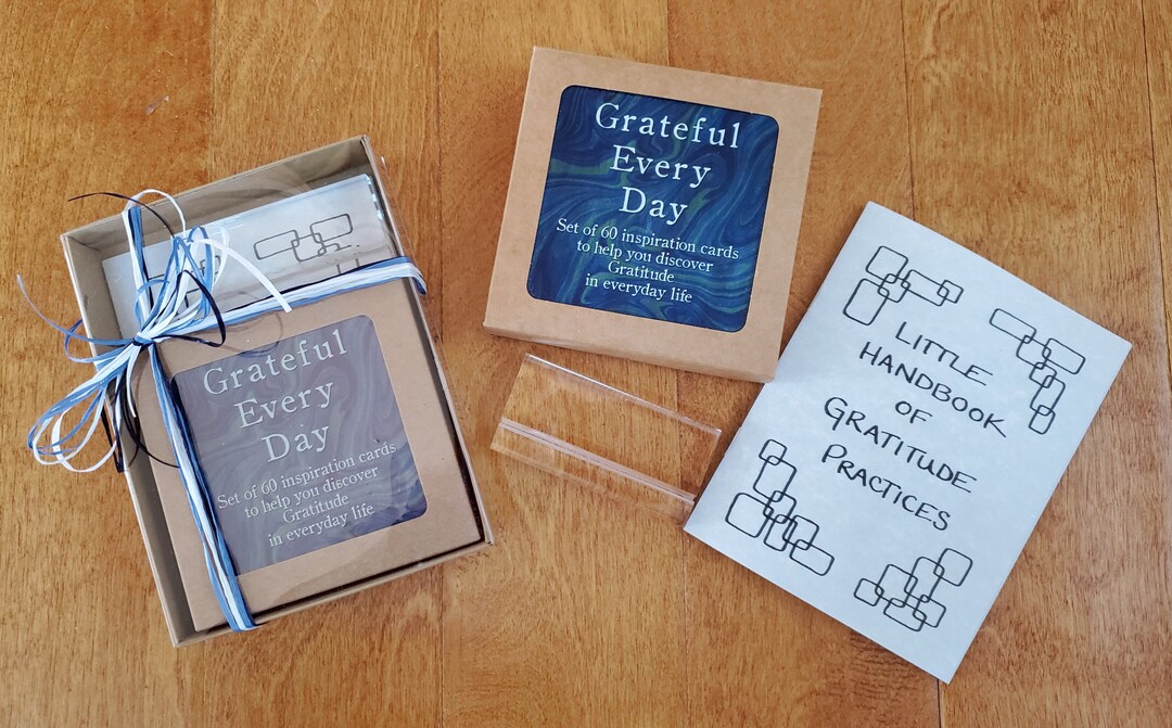 Grateful Every Day Gift Set Inspiration for Gratitude - Etsy