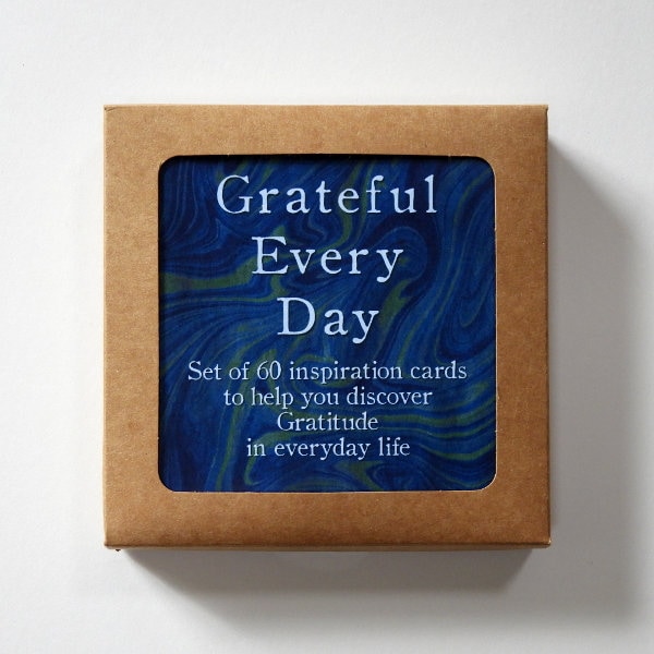 Grateful Every Day Inspiration Cards Set of 60 Gratitude Cards - Etsy