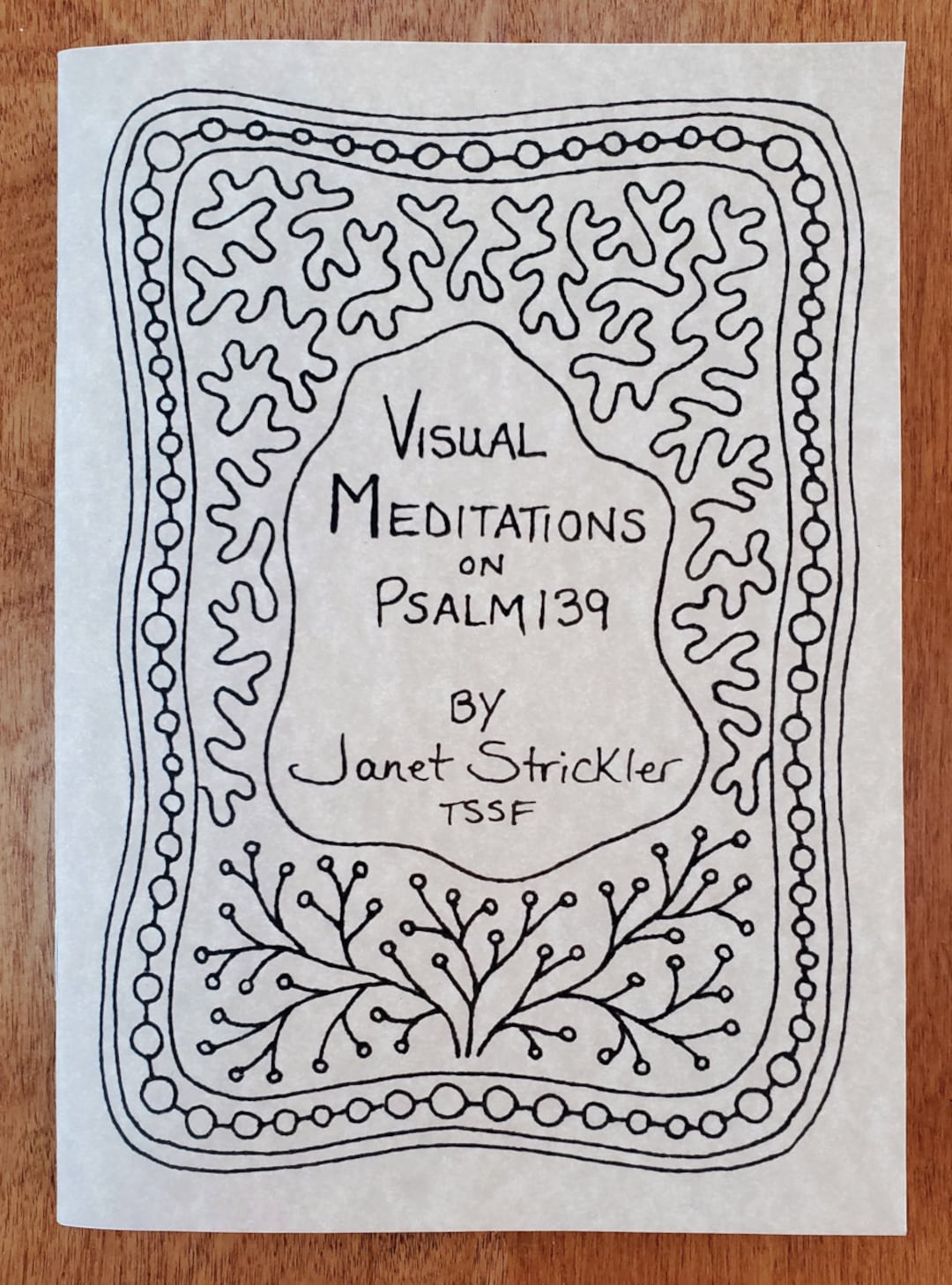 Visual Meditations on Psalm 139 Hand-drawn Coloring Book - Etsy