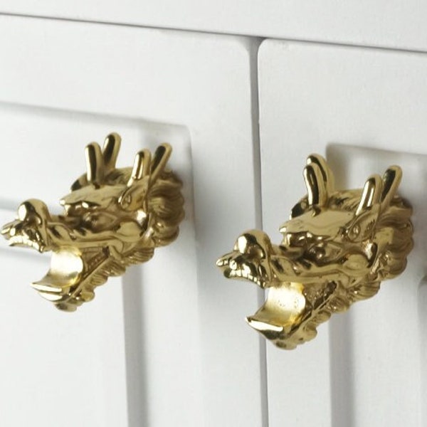 Dragon Knob - Etsy