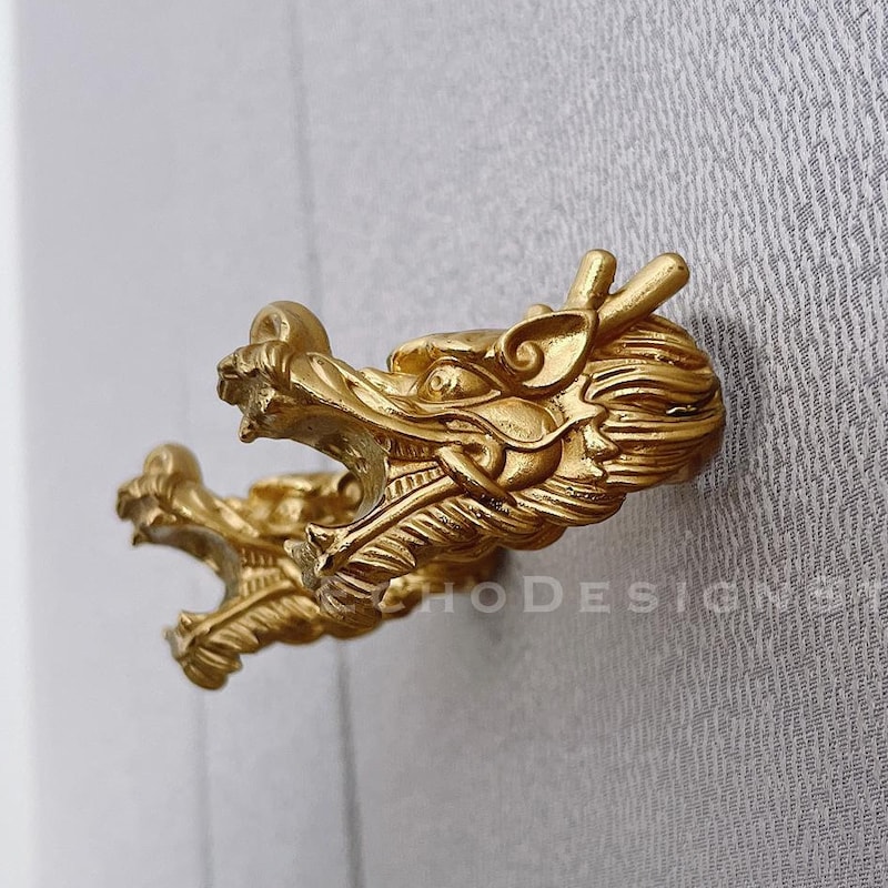Dragon Wardrobe Handles - Etsy
