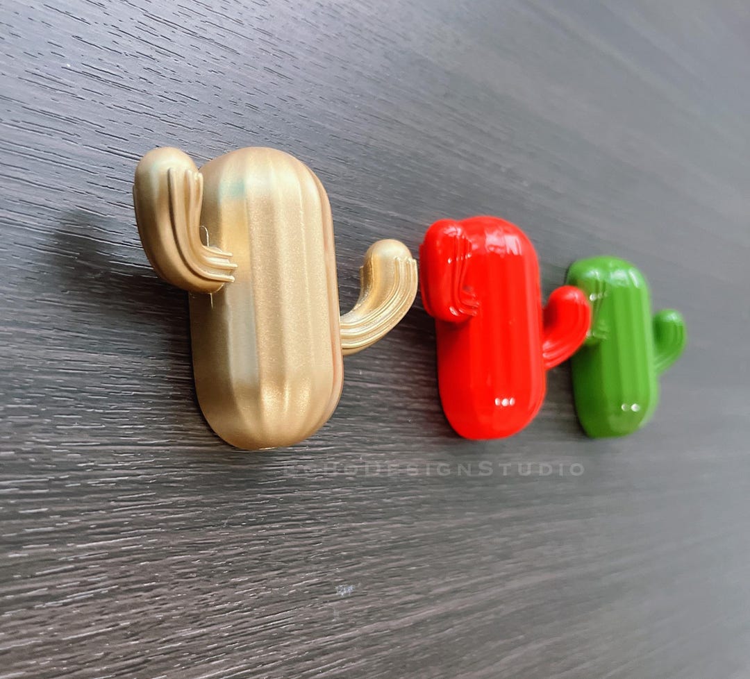 Cactus Metal Hook Cut Decor Hanger Decorative Hanger Hook (BS-C-1078 ...